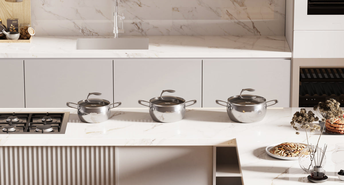 Nồi, chảo, quánh inox 316 chống dính - Karlin (Đức)