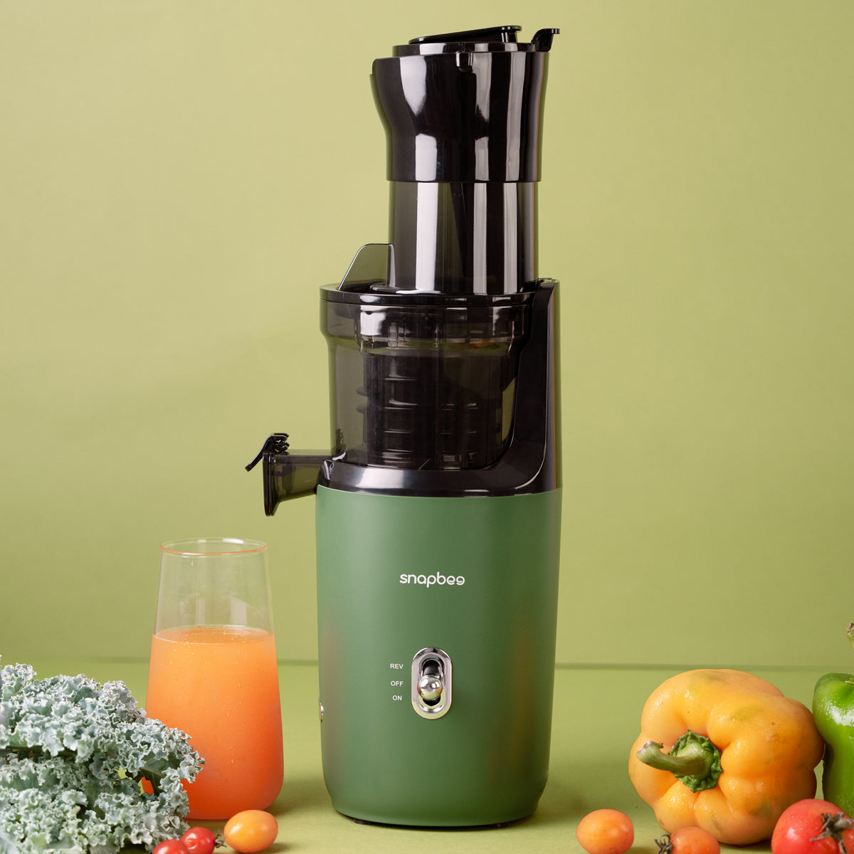 Máy Ép Chậm SnapBee S300 ELITE - Ép Trái Cây Nguyên Quả - Động Cơ Cao