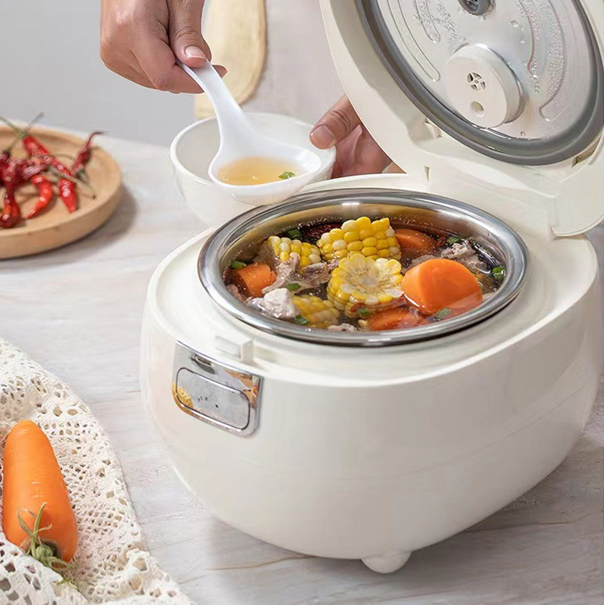 Nồi Cơm Điện Đa Năng - Kiêm Tách Đường - Snapbee RC3000 PRO - Dung Tíc